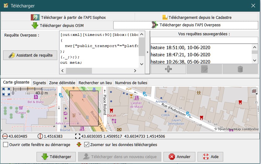 Fr:Help/Action/Download – JOSM