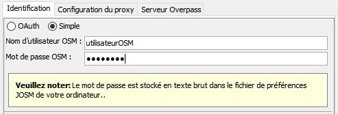 Fr:Help/Preferences/Connection – JOSM